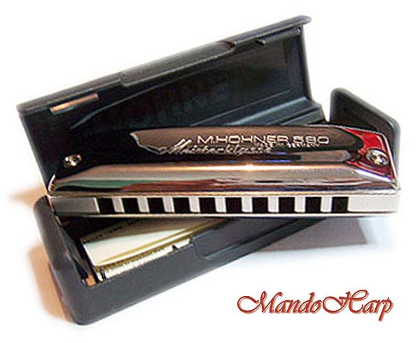 MandoHarp - Hohner Diatonic Harmonica - 580/20 Meisterklasse MS