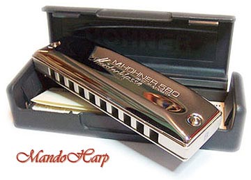 MandoHarp - Hohner Diatonic Harmonica - 580/20 Meisterklasse MS
