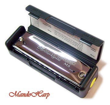 MandoHarp - Hohner Diatonic Harmonica - 580/20 Meisterklasse MS